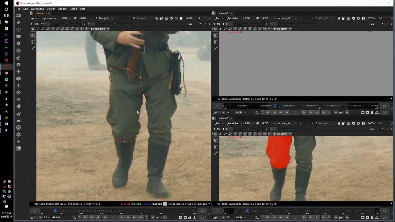 Nuke: Rotoscoping Techniques and Methods - Part 3 - YouTube