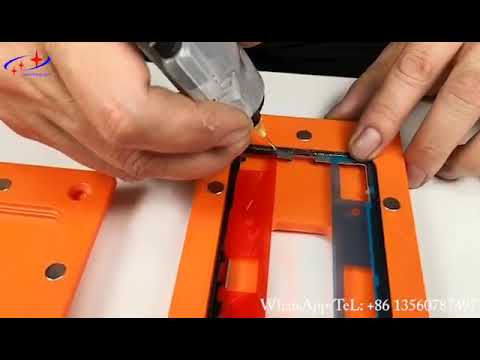 How to Apply iPhone X frame on LCD screen ? - YouTube