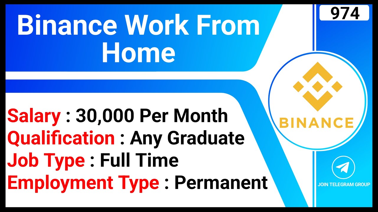 Binance Work From Home | Online Job Without Investment | Customer ...