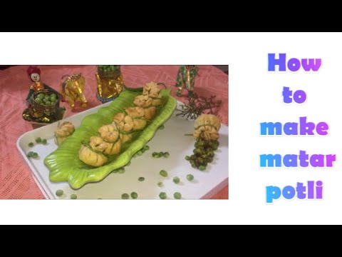 How to make matar potli|Easy|Fast|At home|Recipe by rashmi’s cozy ...