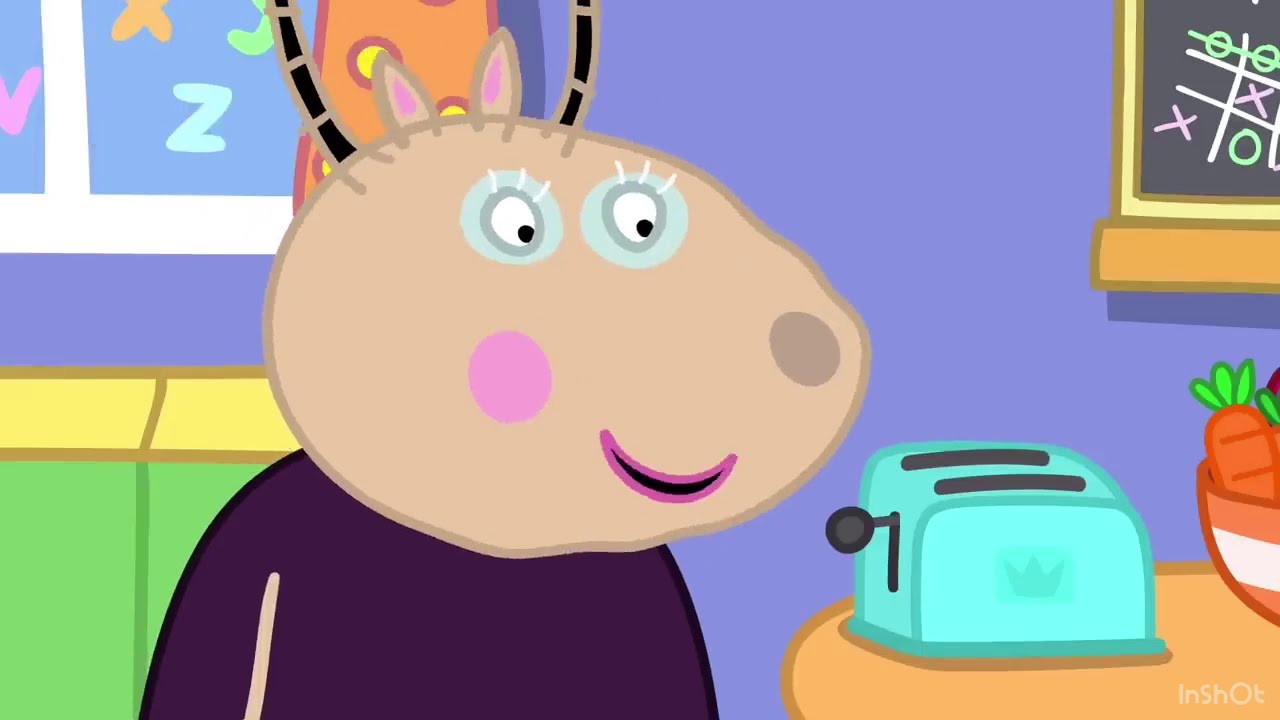 Peppa pig but when peppa talks Rick astleys never gonna give you up ...