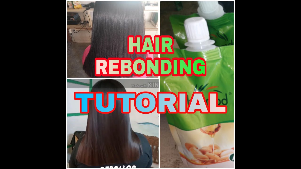 HAIR REBONDING TUTORIAL - YouTube