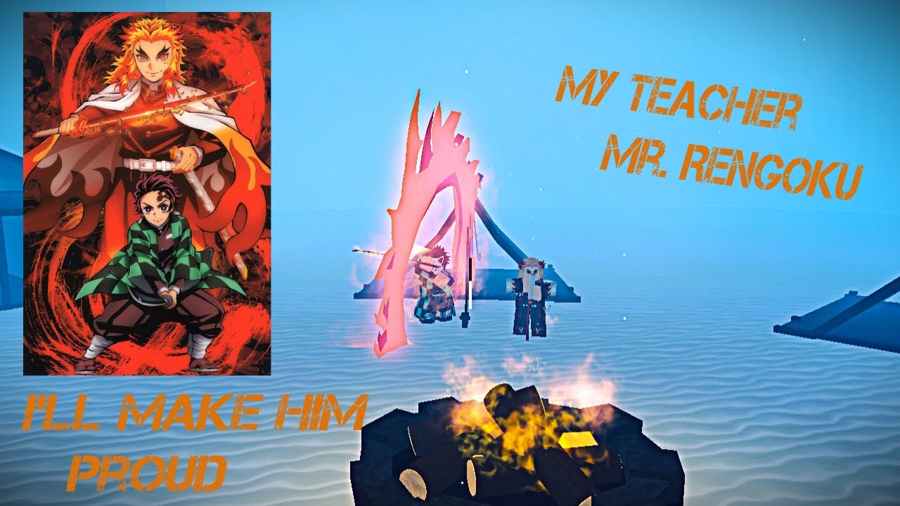 Becoming Rengoku Tsugoku and using flame in Ranks - YouTube