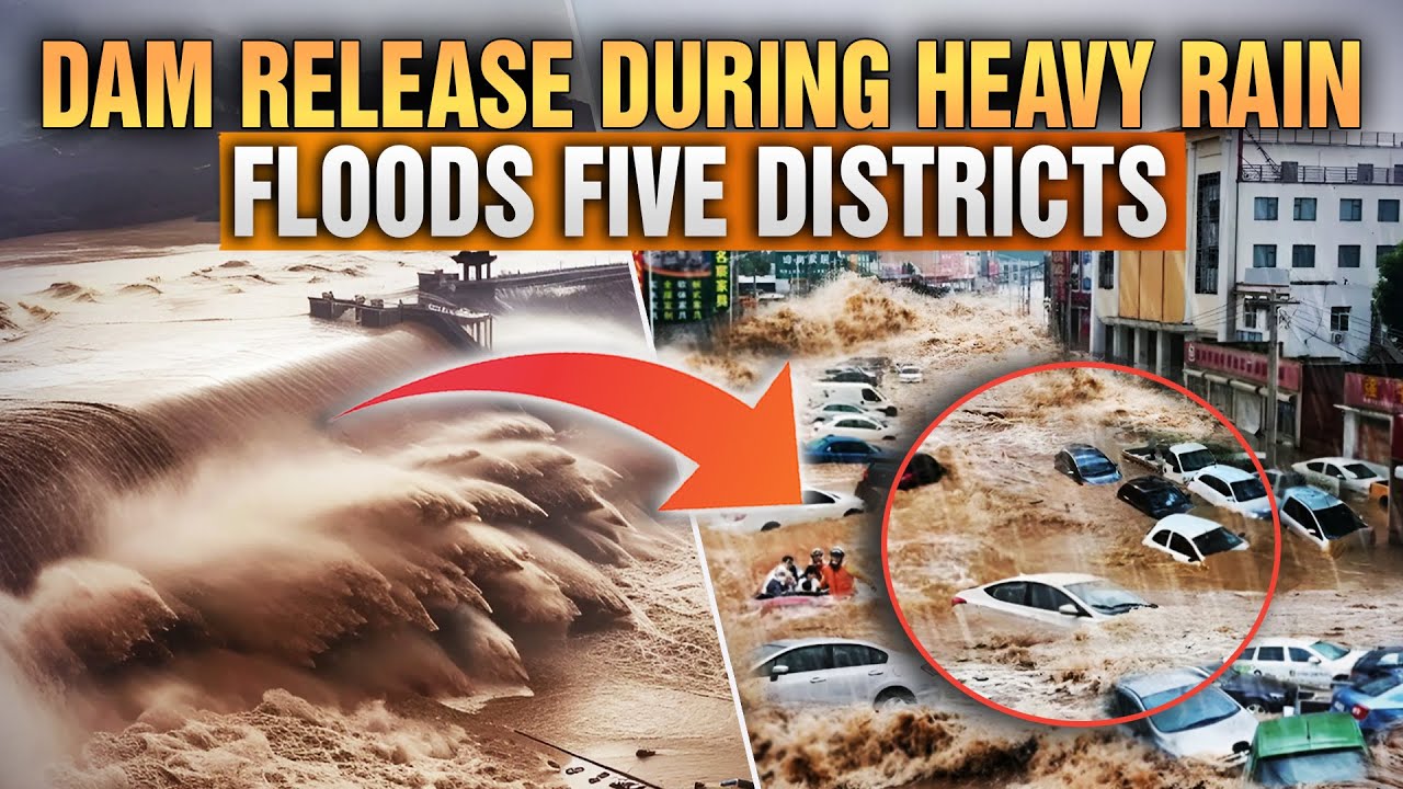 Authorities released dam discharge during heavy rain, flooding five ...