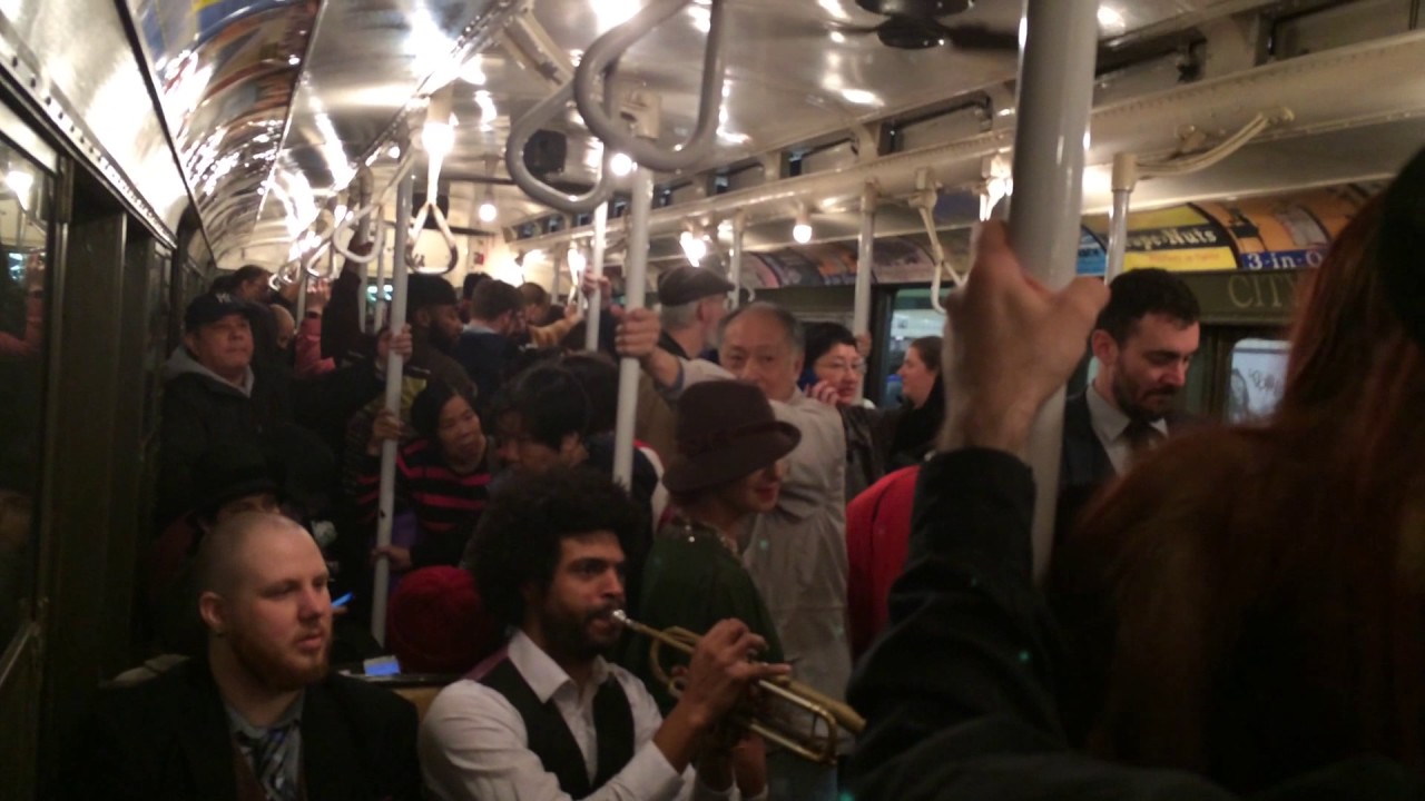 Living life on the subway: Vintage style - YouTube