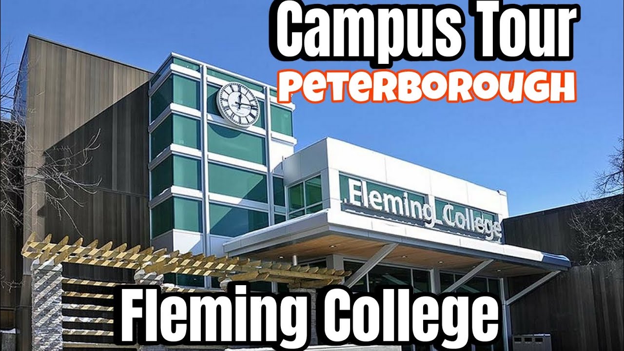 Fleming College Campus Tour 2024| Peterborough Campus | Detailed Vlog ...