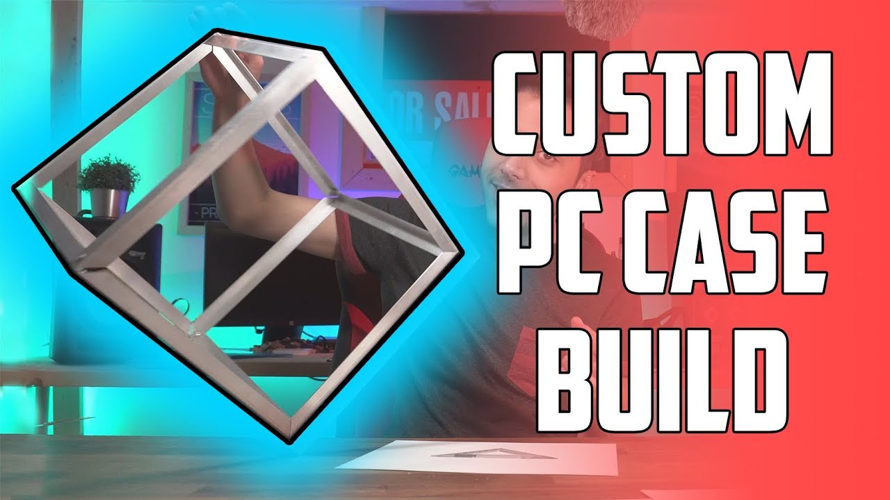 CUSTOM PC CASE BUILD ! - Fixing LinusTechTips Mystic Space Warrior PC ...
