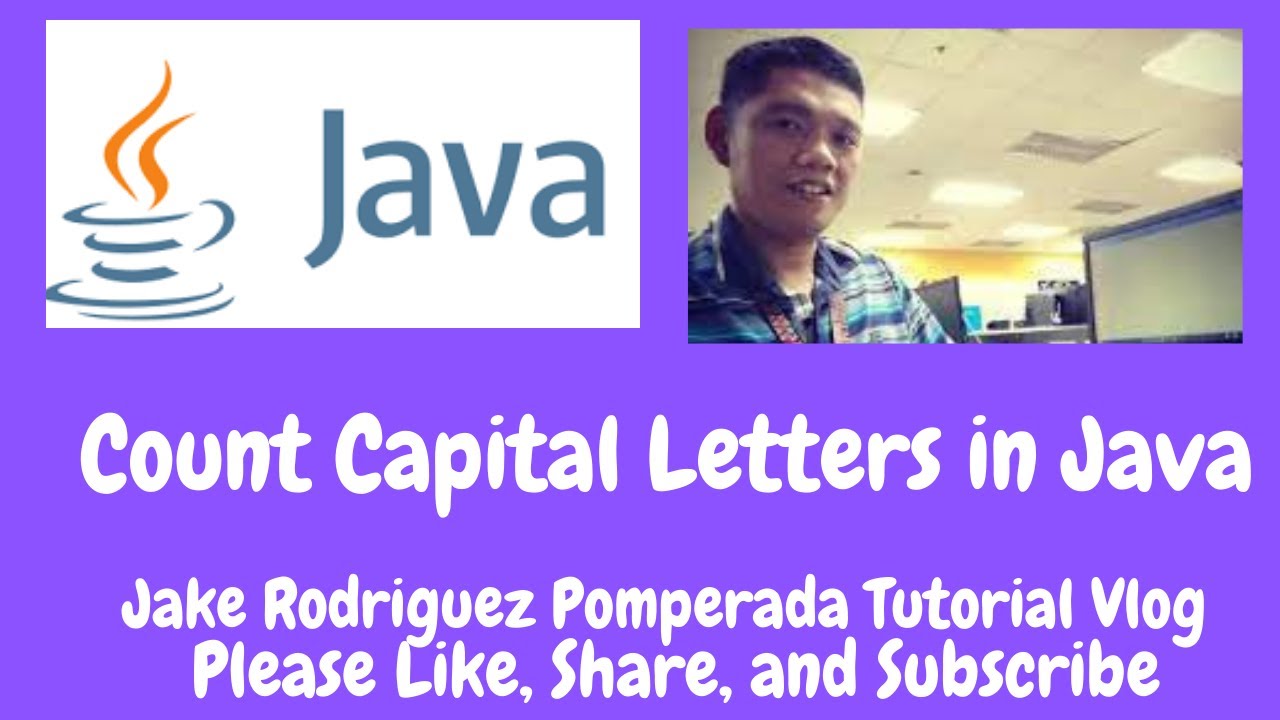 Count Capital Letters In Java YouTube count-capital-letters-in-java-youtube