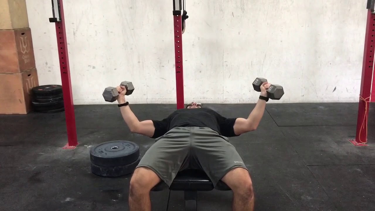 Improve your Dumbbell Chest Fly With The Fly To Close Grip Press - YouTube