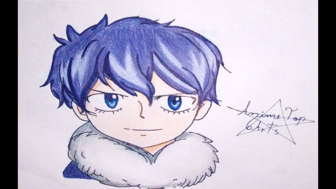 ~ Drawing Gruvia kid ( Fairy Tail - Be as One ) ~ - YouTube