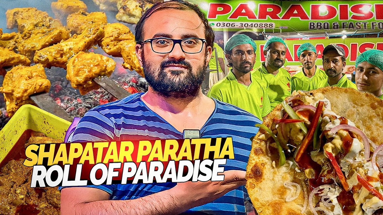 Shapatar Paratha Roll | Paradise BBQ & Fast Food | A Food Heaven ...