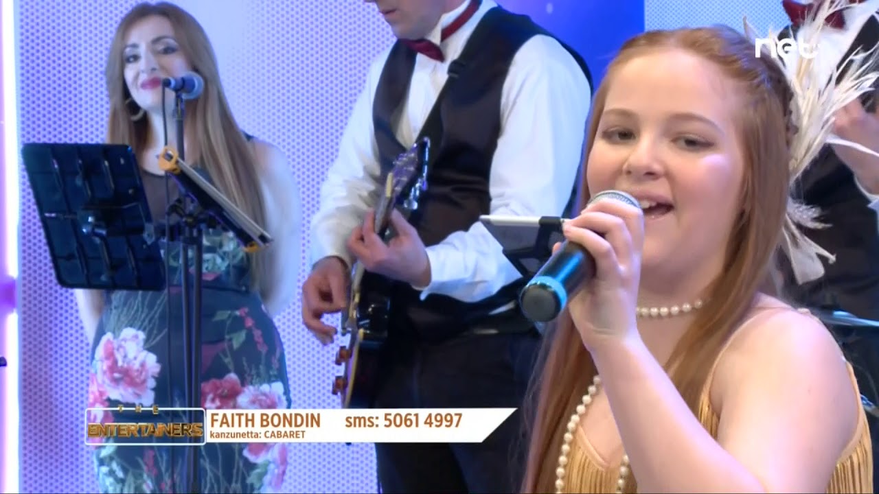 Faith Bondin - Cabaret on The Entertainers Singing Challenge 2018/19 ...