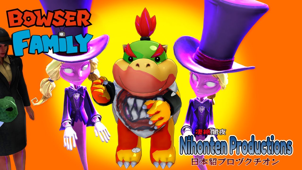 【MMD】Bowser's Family : Bowser Jr. (Stewie) Escapes from the freezing ...
