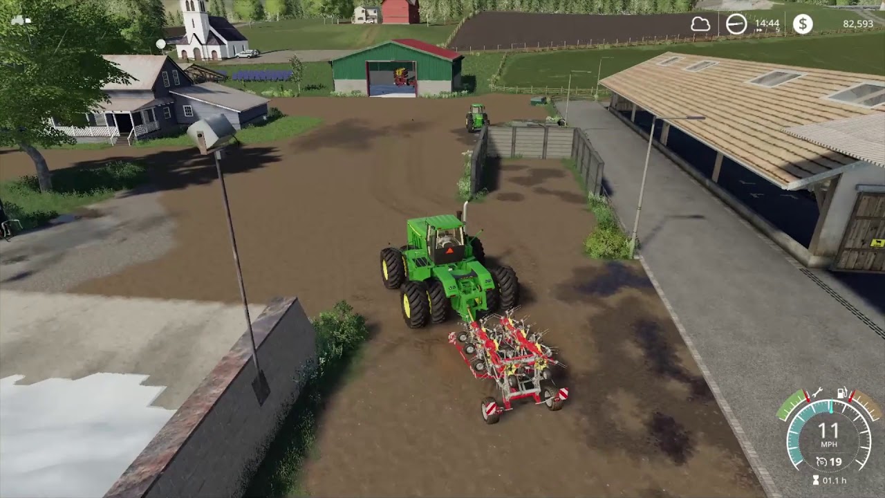 Crawford Farms #3 Making Hay FS19 - YouTube