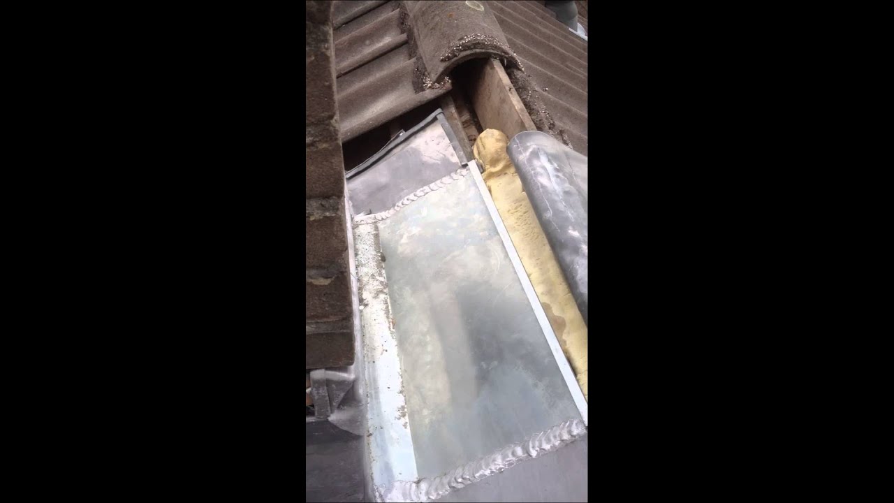 nieuw lood schoorsteen 25 ponds - YouTube