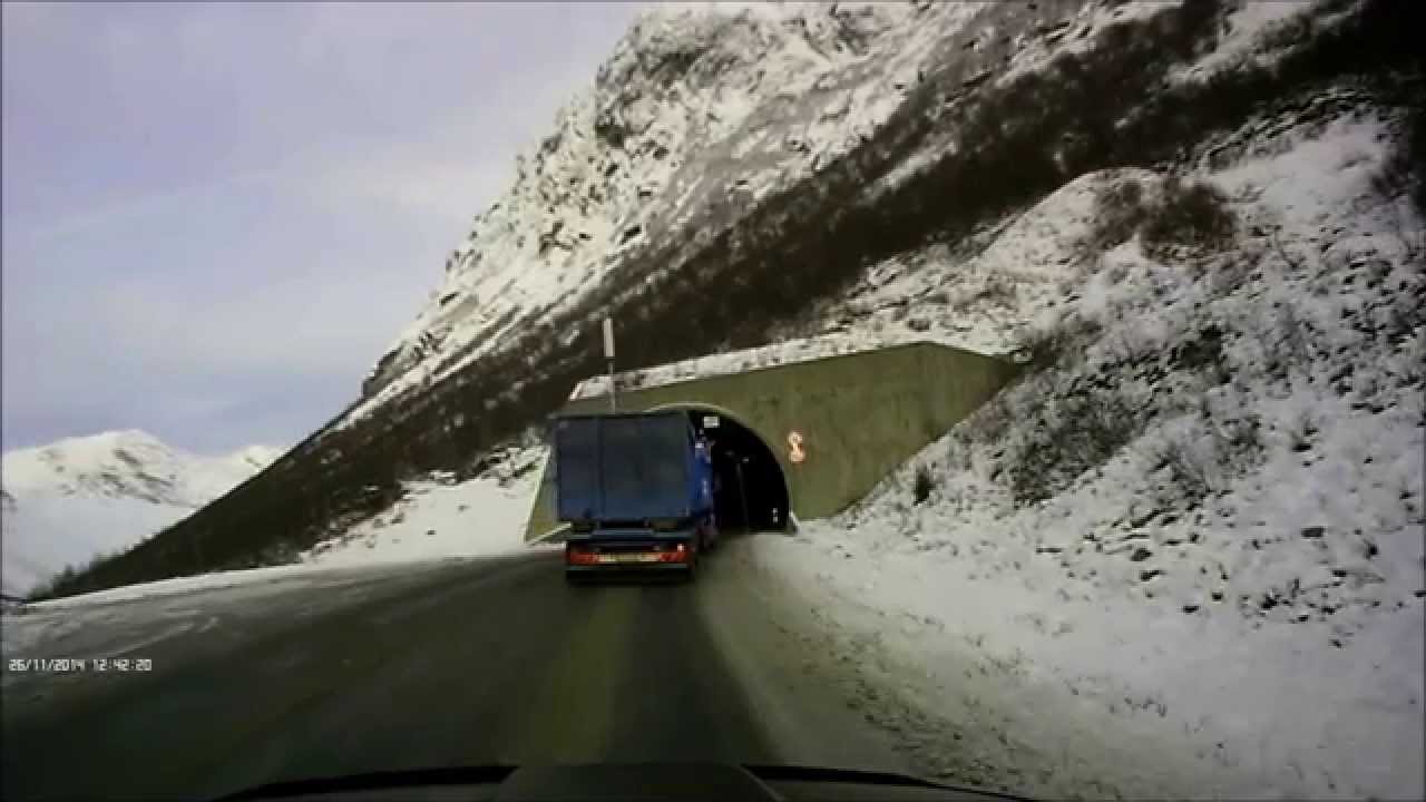 Strynefjellet, Norway. mountain driving, ice and snow - YouTube