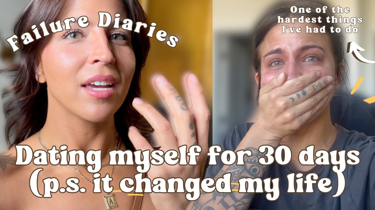Dating myself for 30 days - it changed my life - YouTube