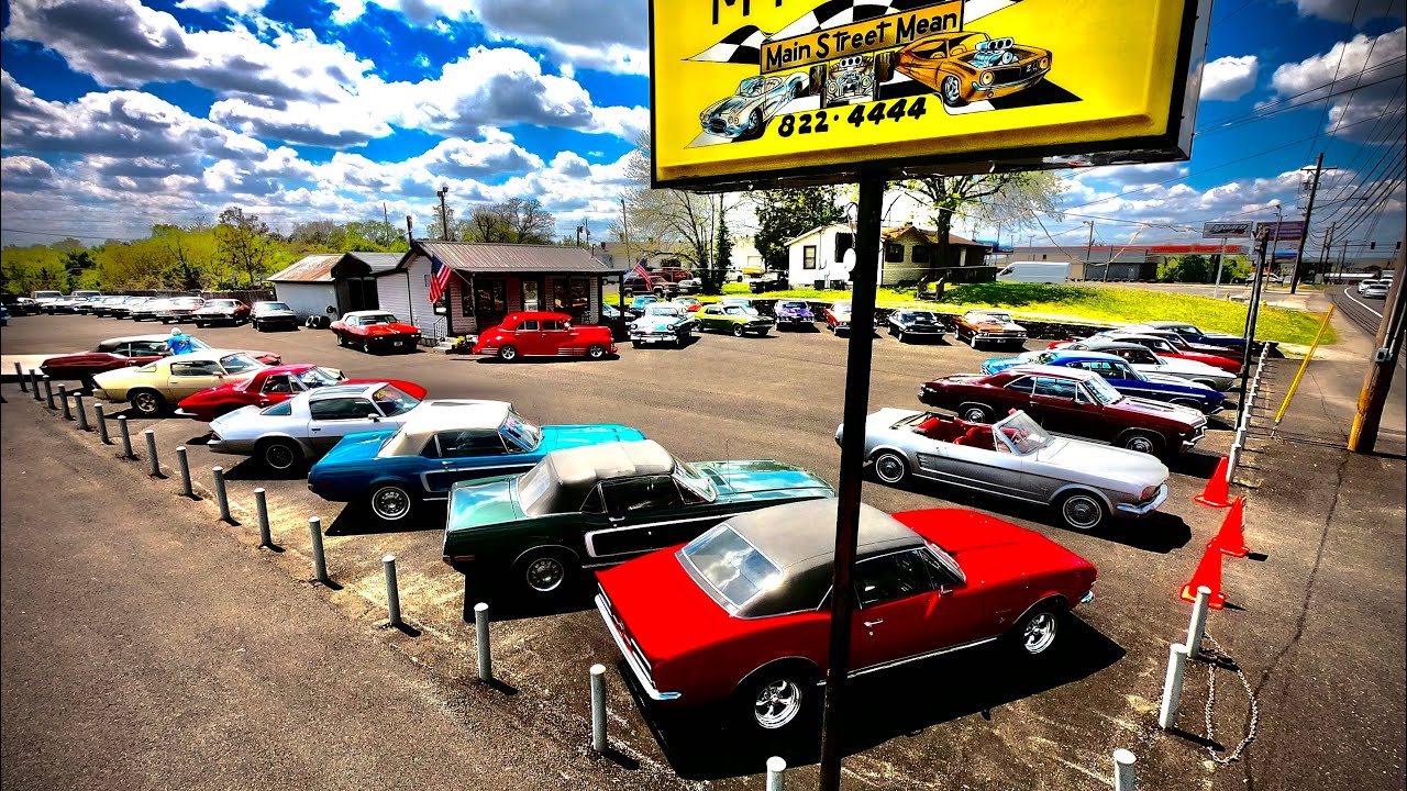 Vintage Classic American Hotrods Muscle Car Lot Inventory Update Maple ...