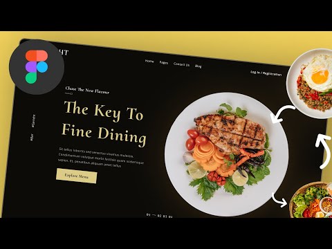 Food Menu Animation in Figma - YouTube