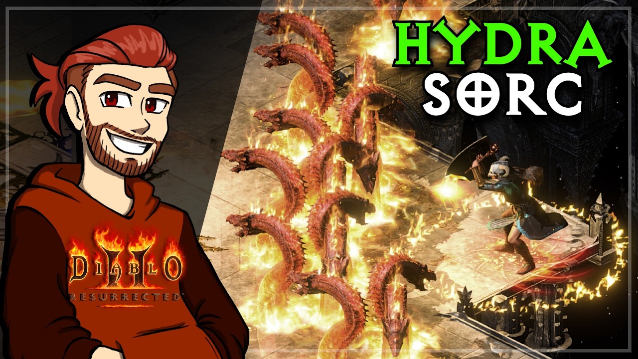 Insane Ladder Sorceress Starter Build! Hydra Sorc Build Guide on ...