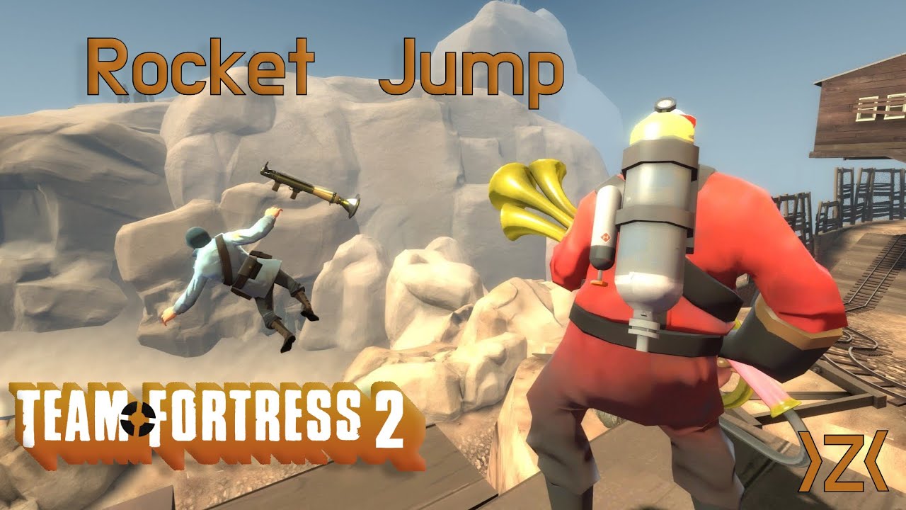 [FR] Comment ROCKET JUMP sur TEAM FORTRESS 2 - YouTube