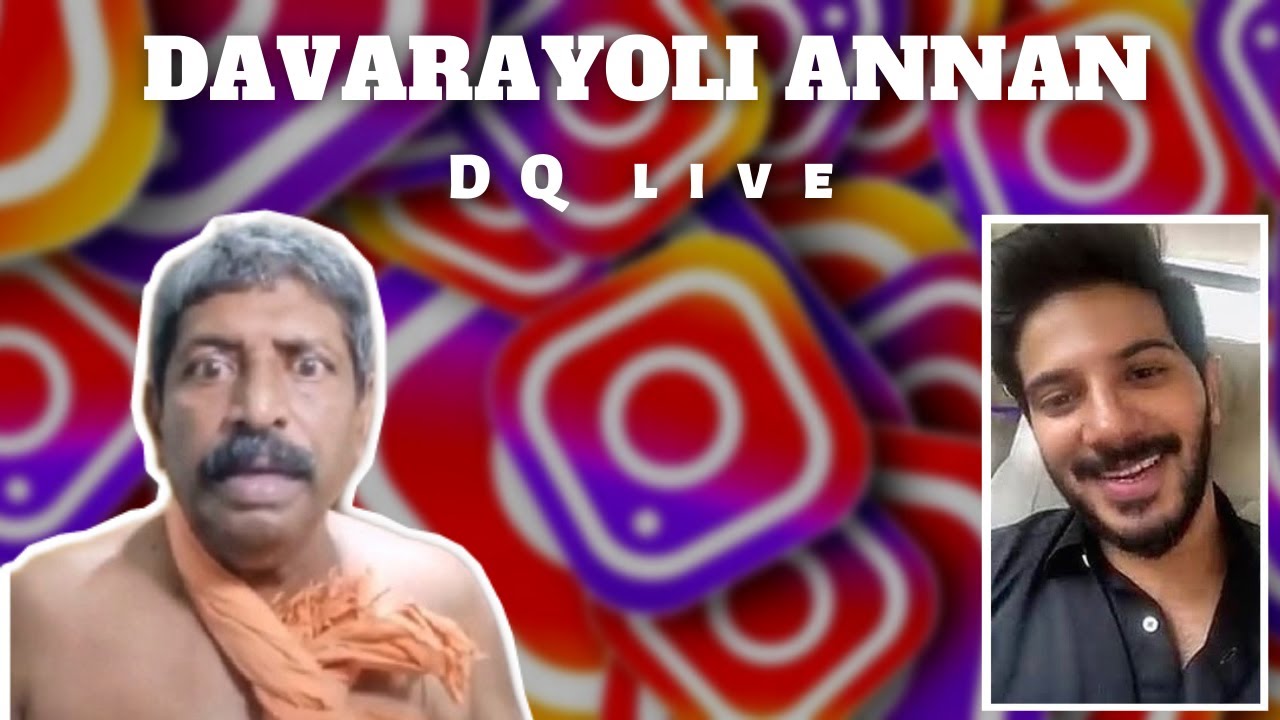 Davarayoli annan with dulquer salmaan live | badzofficial - YouTube