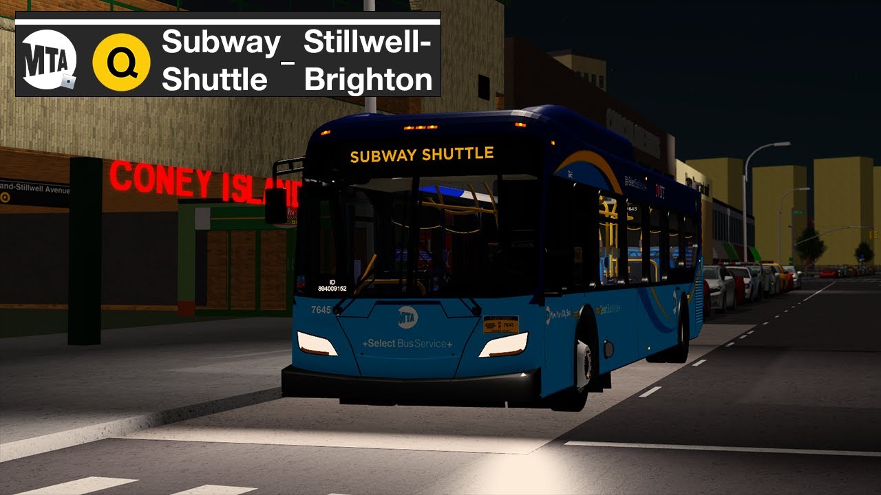 MTA Roblox: Q Shuttle Roundtrip - YouTube