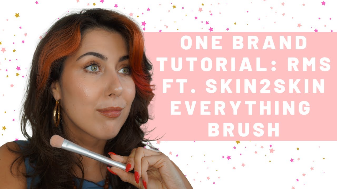 ONE BRAND TUTORIAL: RMS BEAUTY FT. SKIN2SKIN EVERYTHING BRUSH | Integrity Botanicals - YouTube