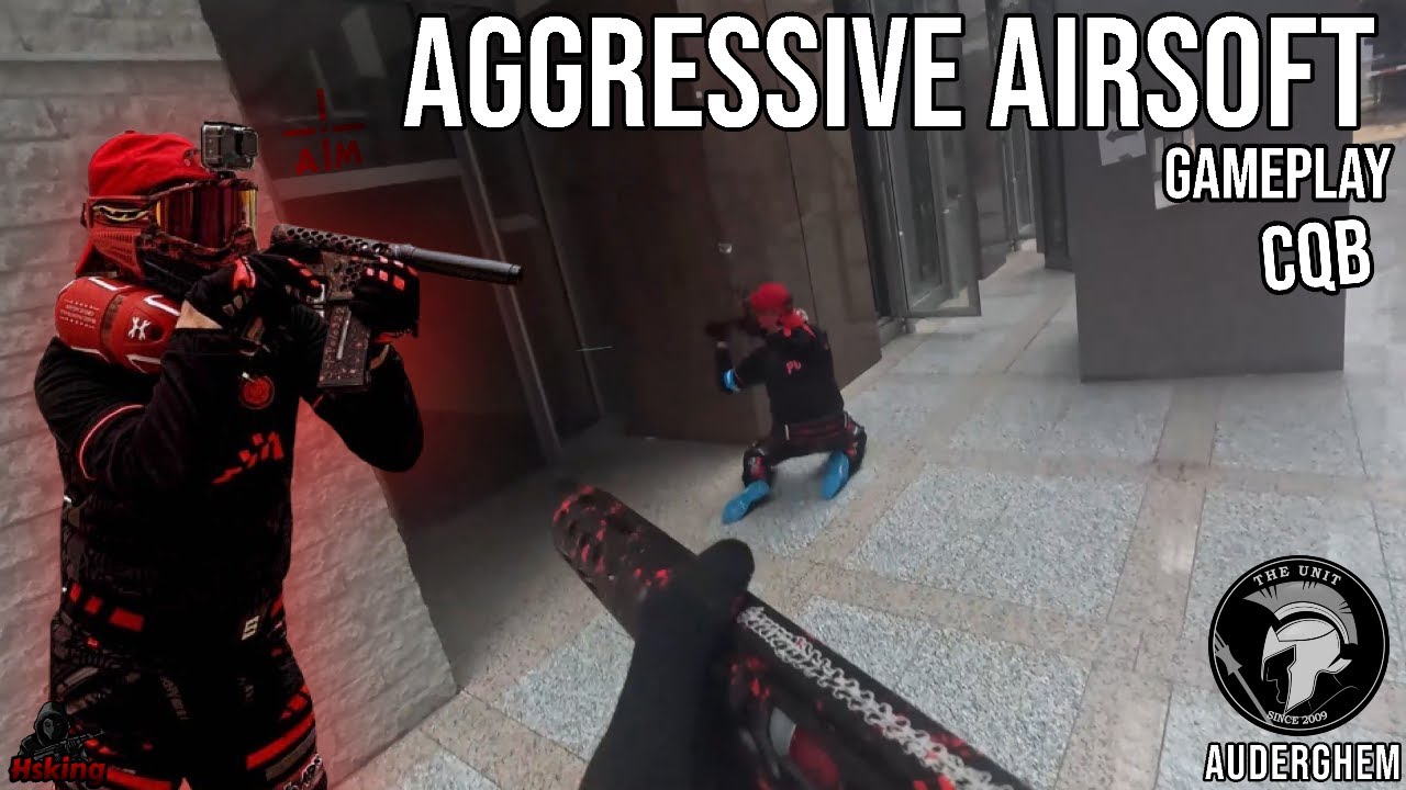 Aggressive Airsoft CQB Auderghem [SpeedSoft Mode ON] - YouTube
