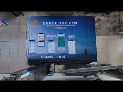 BREAKING NEWS! It's a big day for Chase the Zen LLC as we have recieved out booth back drop