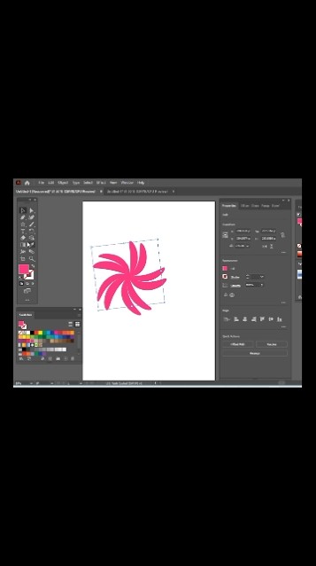 Use of the Twist, Distort, and Transform tools in Adobe Illustrator.# ...