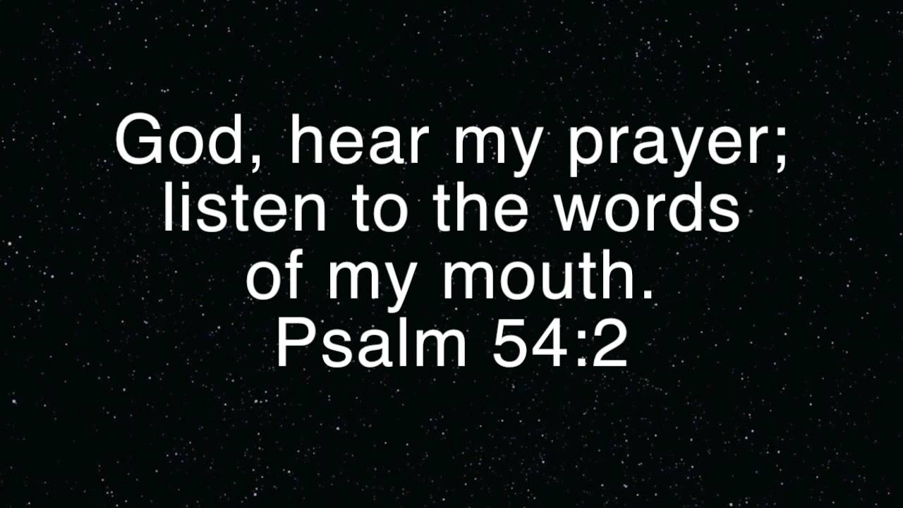 Psalm 54:2 HCSB Children's Bible Drill Red Cycle 1 - YouTube