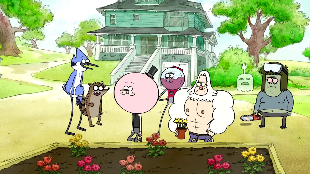 Regular Show - The Park Workers Make Skips Stress - YouTube