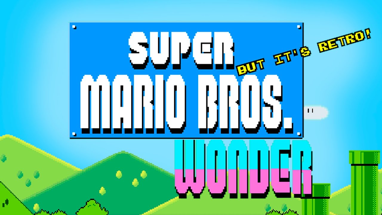 Super Mario Bros Wonder but it's retro + Download - YouTube
