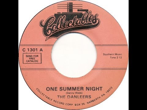 The Danleers-One Summer Knight (1958 Brooklyn Doo Wop) HD Quality - YouTube