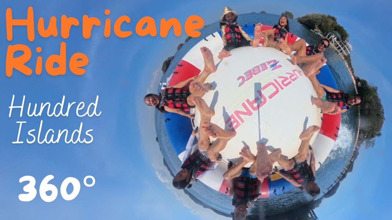 Hurricane Ride - Hundred Islands Tour 2025 in 360 Video - YouTube