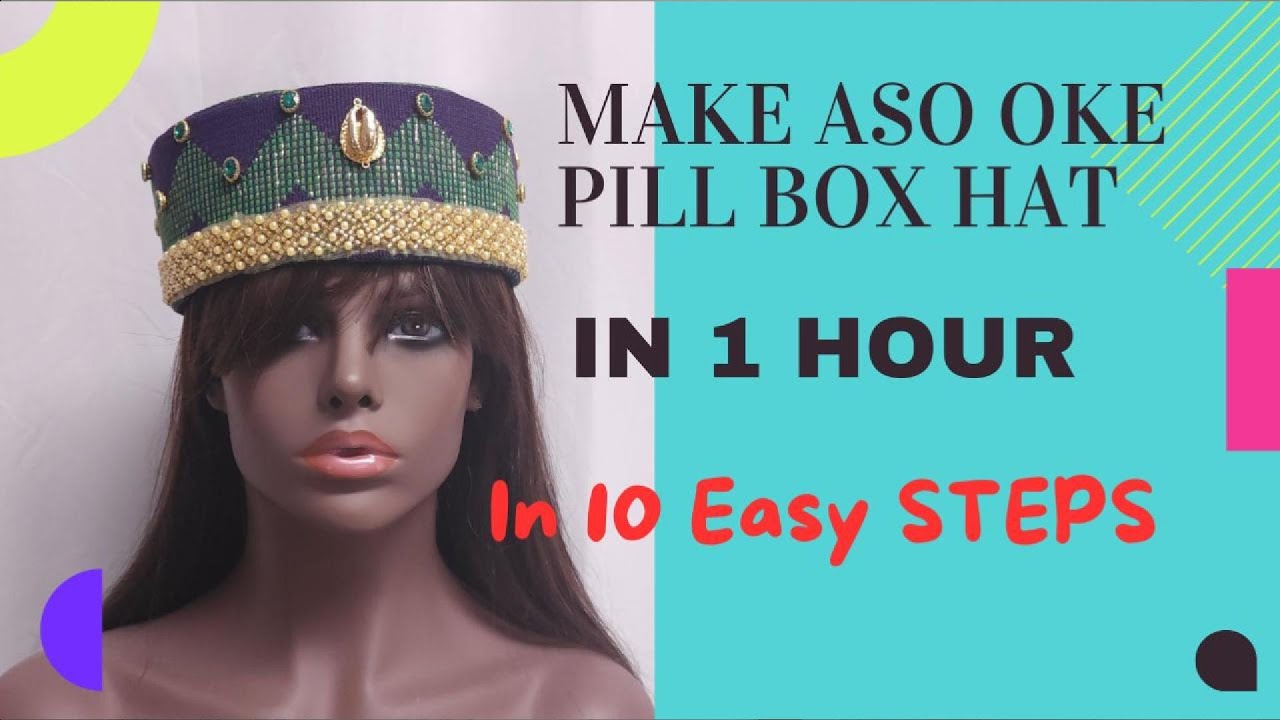 Make a Stylish Pill Box Hat in 1 hour or less, A Vintage Style in Less ...