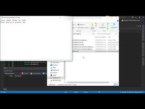 55. Archivos (Creación de archivos de texto plano) - YouTube