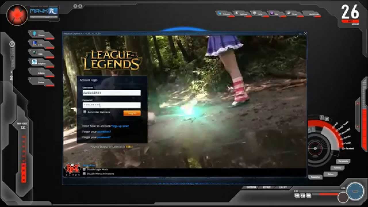 League of Legends mod Launcher - YouTube