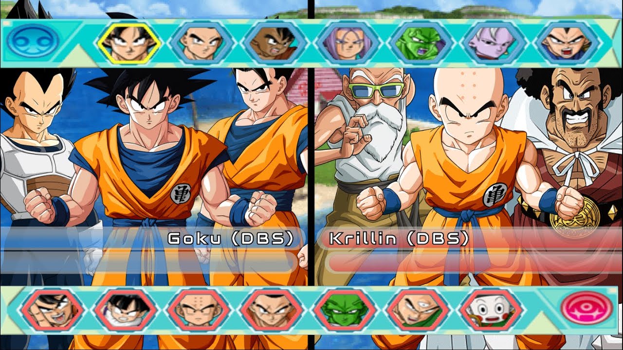 The Sayajin Team Vs The Earthlings Team - Dragon Ball Z Budokai ...