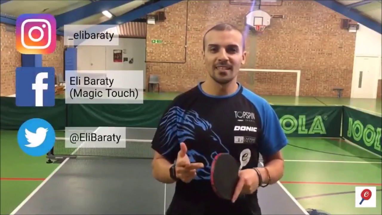Table Tennis Ball Control, eBaTT exo-P2 May '18 - YouTube