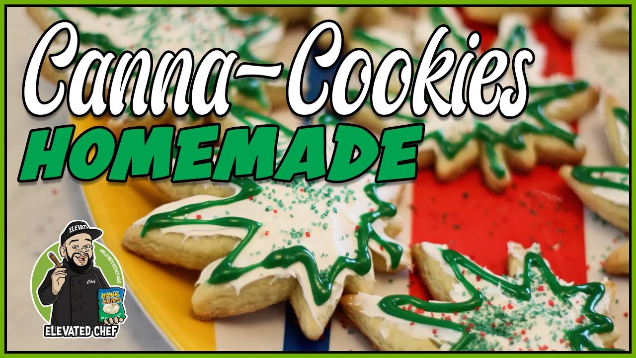 Canna Cookies FROM SCRATCH RECIPE - YouTube