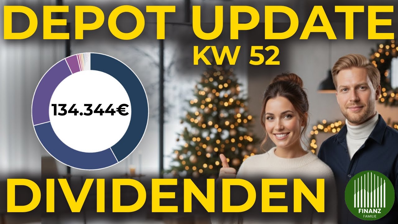 134.300€ DEPOT Update KW52 💸 Alle Dividenden 2025 auf einem Blick📈 ...