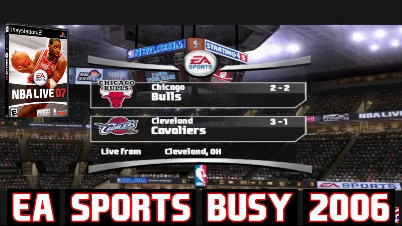Chicago Bulls at Cleveland Cavaliers - Night 10 | EA Sports Busy 2006 ...
