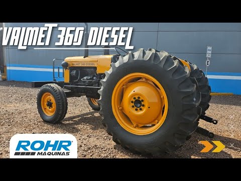 Trator Valmet 360 Diesel tração 4x2 - Ano 1963 - YouTube