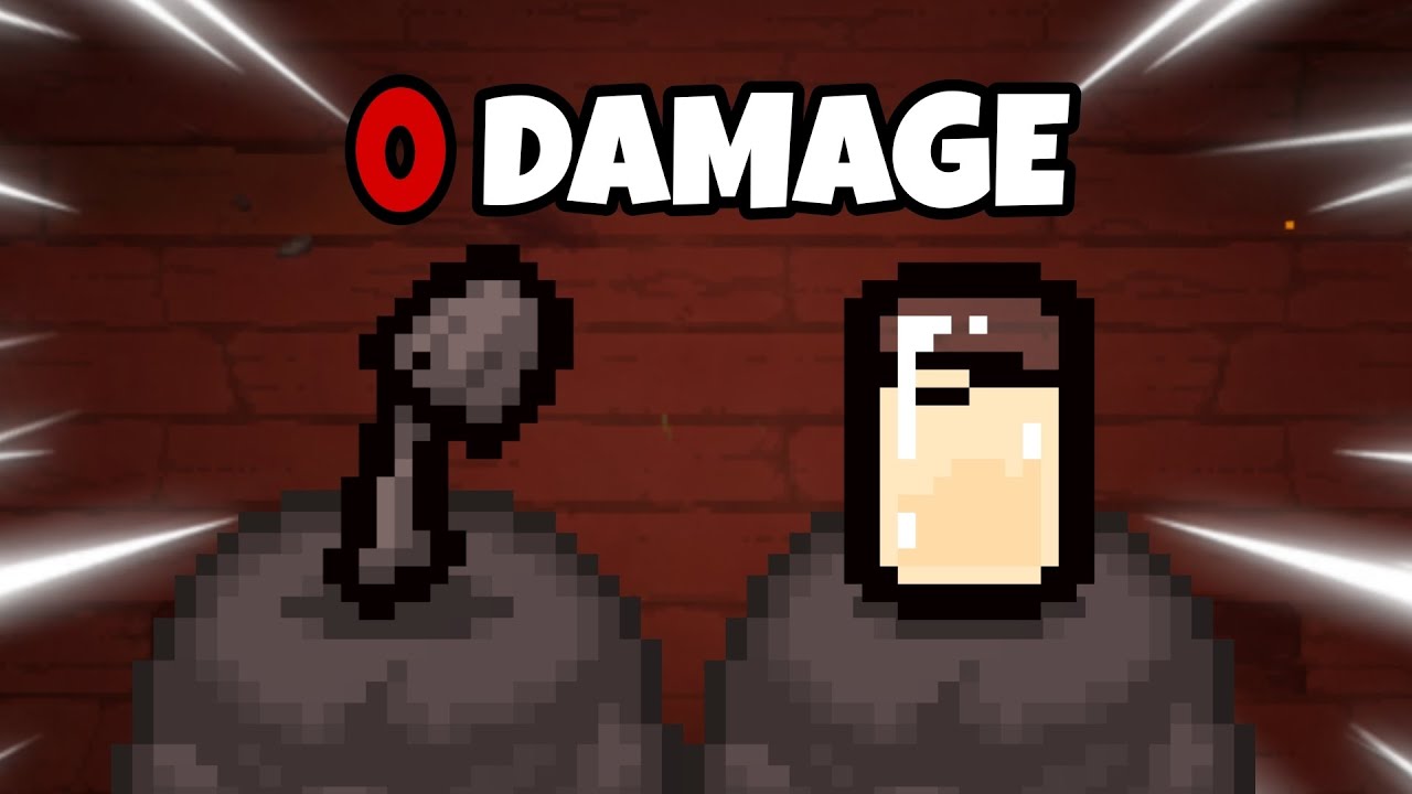 So I got the LOWEST DAMAGE in The Binding of Isaac.. - YouTube