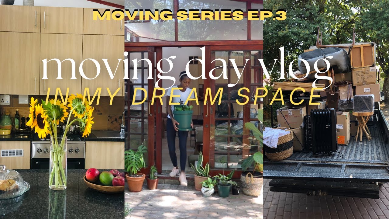 Moving day vlog | MOVING SERIES EP 3 - YouTube