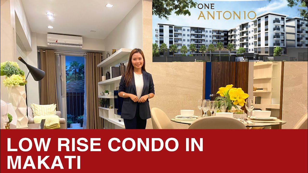 Low Rise Condo in Makati - One Antonio - YouTube