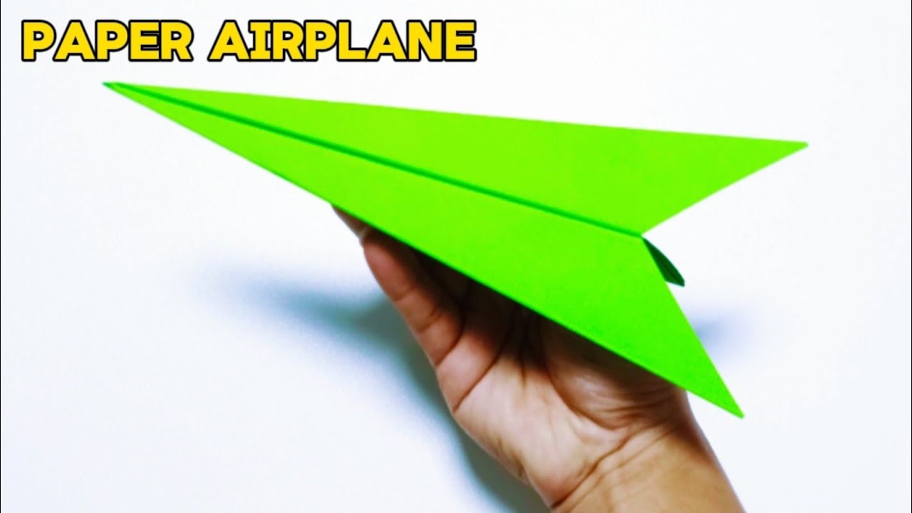 how to make a Beautiful plane - Simpel paper Airplanes that fly FAR ...
