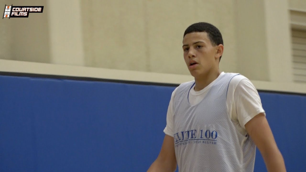 2021 Guard Mike Mitchell Highlights From the Elite 100! - YouTube